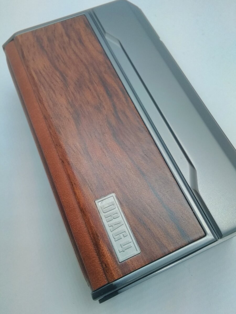 VOOPOO Drag 4 Box Mód - Gun Metal & Rosewood | VapeOutlet.cz