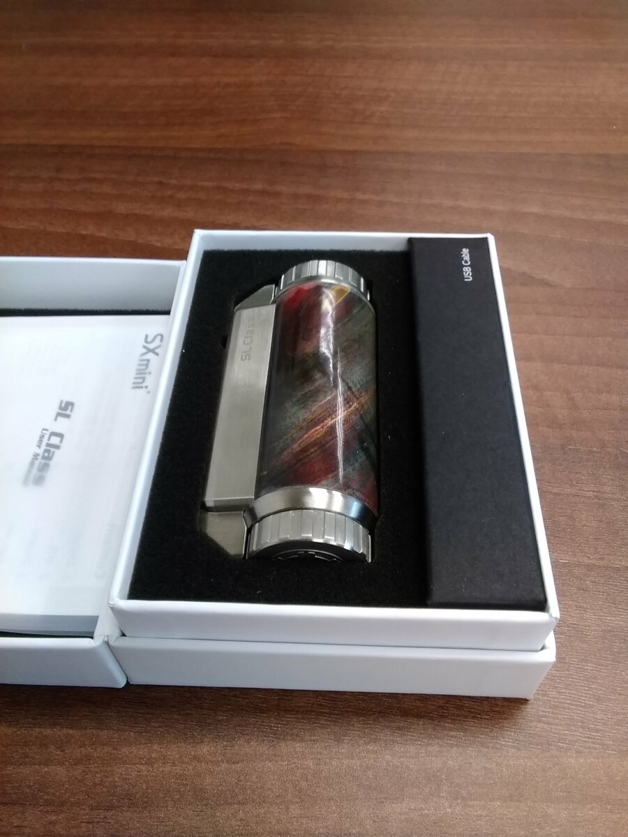 SXmini SL Class - stable wood varianta - Mixed Series | VapeOutlet.cz