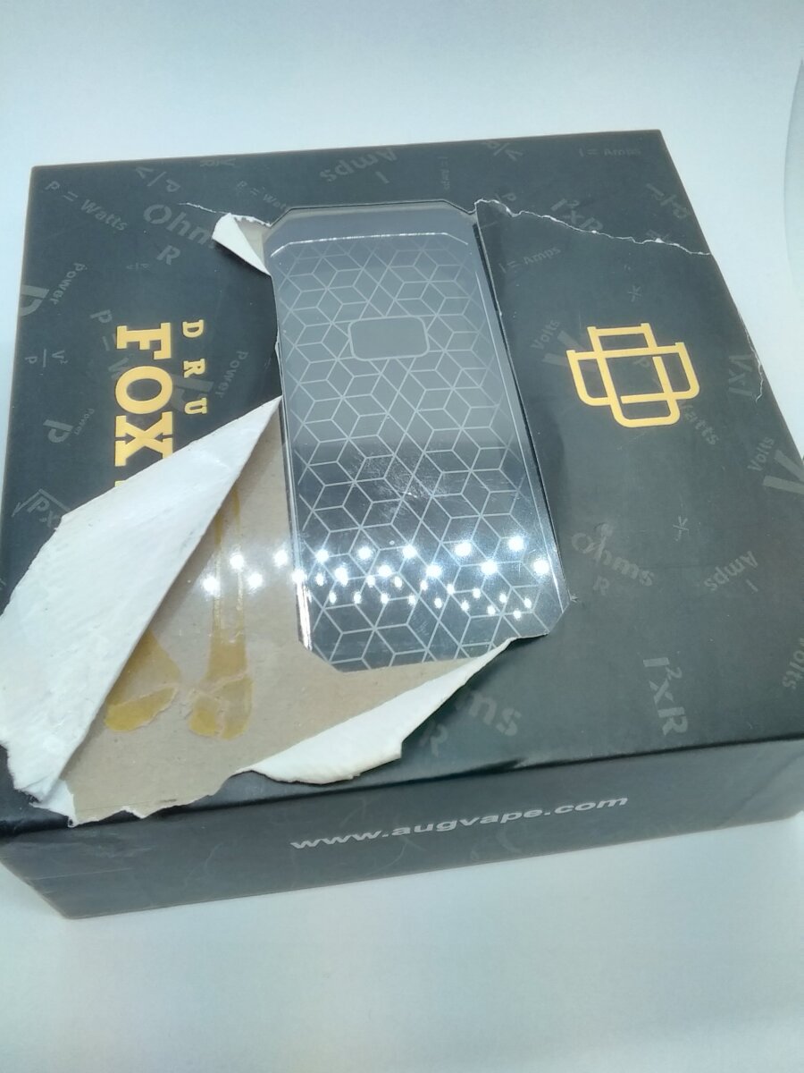 AUGVAPE Druga Foxy 150W VW Box Mód - Stříbrná | VapeOutlet.cz